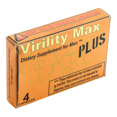 VIRILITY MAX PLUS POTENCIANÖVELŐ FÉRFIAK RÉSZÉRE