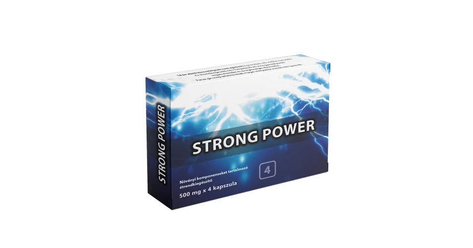 STRONG POWER EXTRA POTENCIA KAPSZULA FÉRFIAKNAK